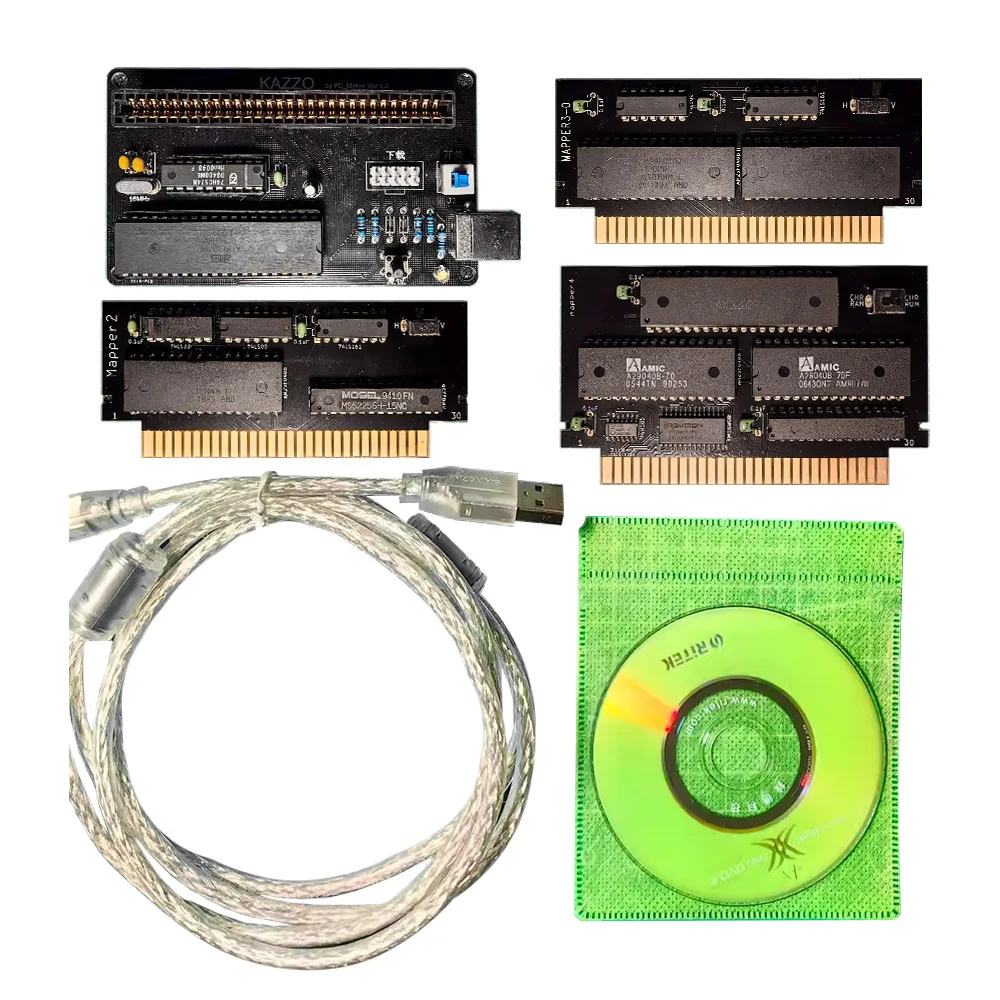 Cart-de-Cart-flash-FC-con-juego-de-quemador-kazzo-pieza-de-juego-retro ...