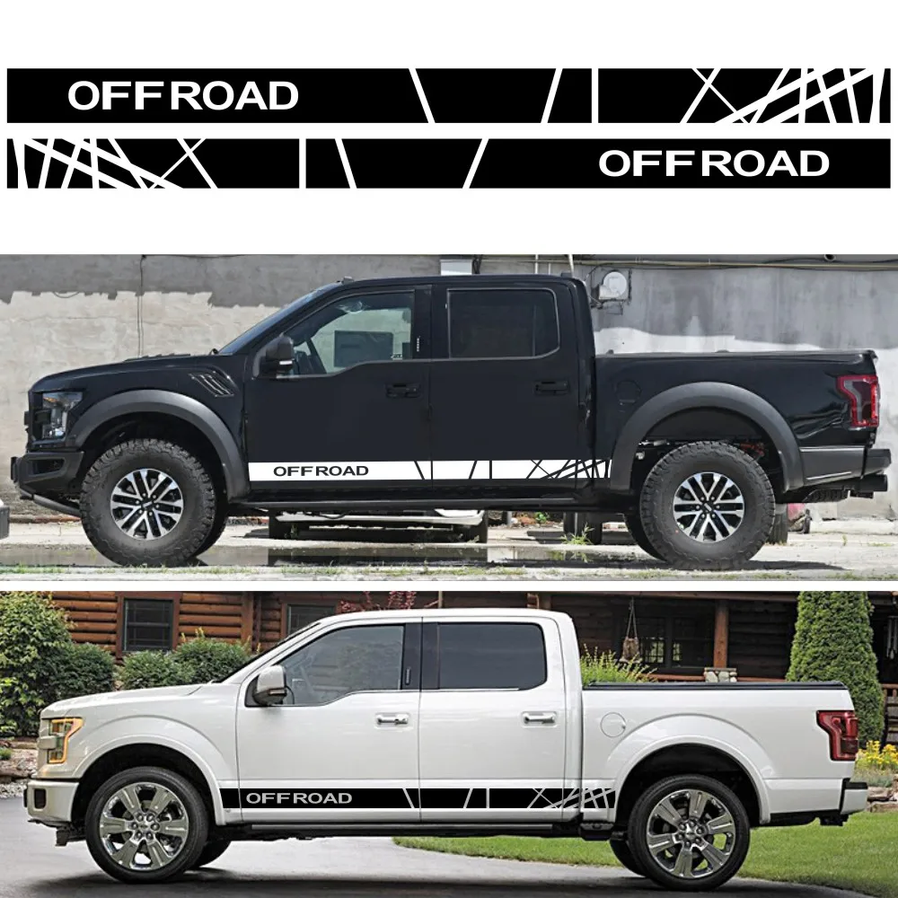 New Off Road 4X4 Pickup Car Stickers Car Accessories for Ford Ranger ...