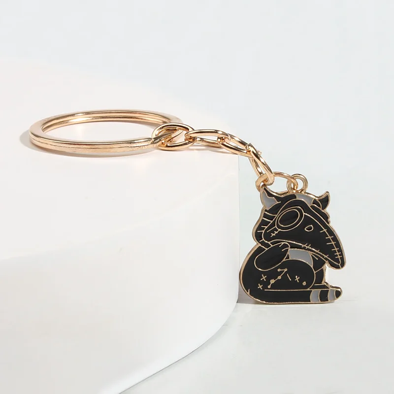 Animal Keychain Crow Key Ring Animal Key Chains Souvenir Gifts For ...
