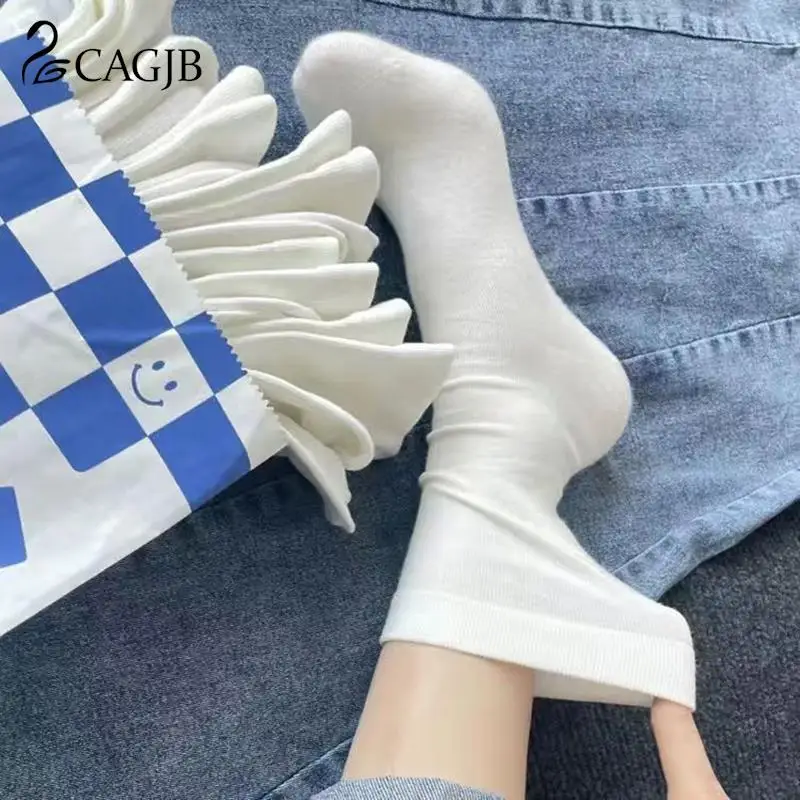 1 Pair Women Long Socks Cashmere Women Boot Solid Wool Thigh Stocking ...