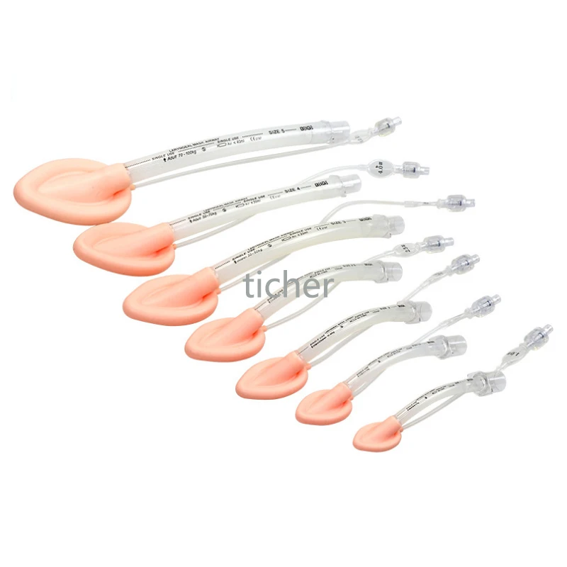 Disposable-Anesthesia-Breathing-Silicone-Laryngeal-Mask-Airway-Tube ...