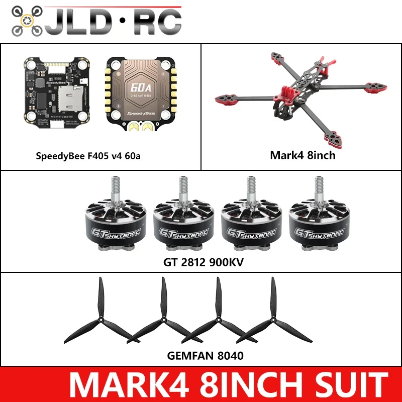 SpeedyBee-F405-V4-Stack-60A-4in1-ESC-FPV-Mark4-8inch-GT2812-900KV ...