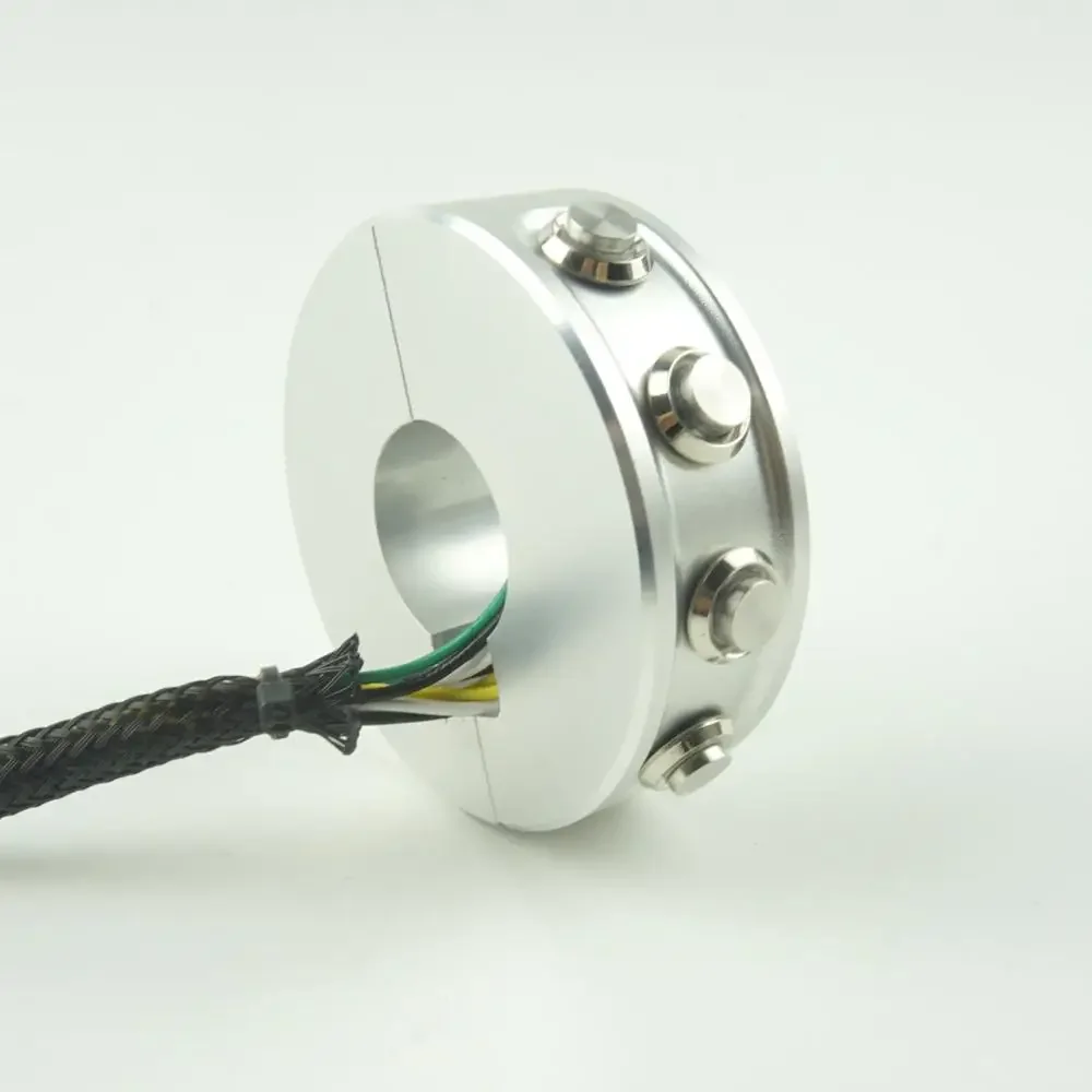 Universal CNC Vintage Motorcycle Handlebar Mount Switch Cafe Racer ...