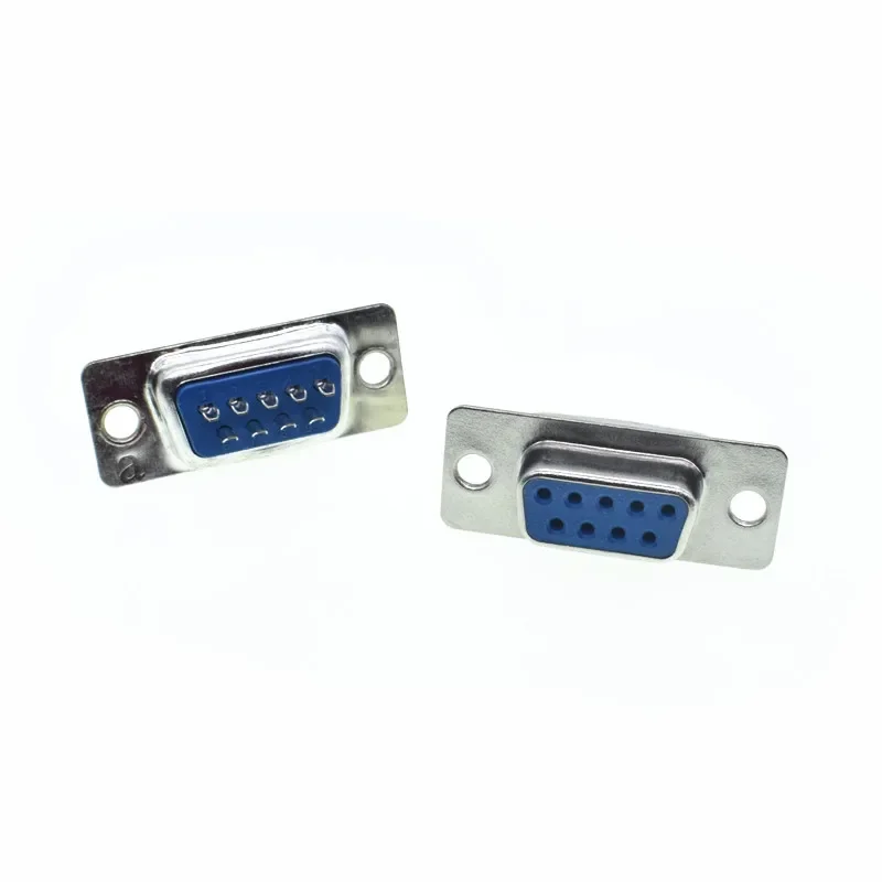 RS232 Serial Port Connectors DB9 Female Male Socket Shell Plastic Plug ...