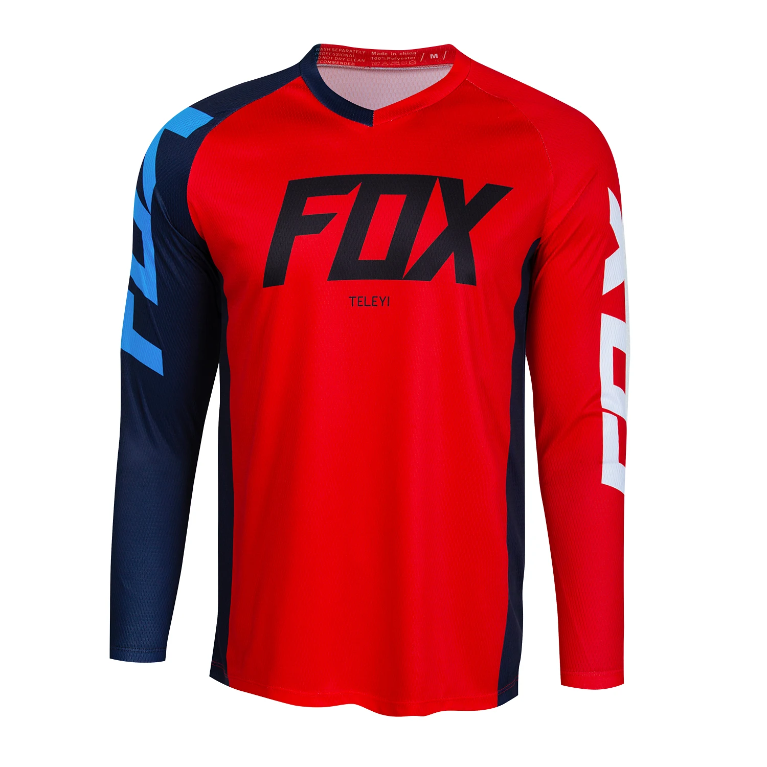 Fox-teleyi-Downhill-Jerseys-para-Homens-Mountain-Bike-Camisas-MTB ...