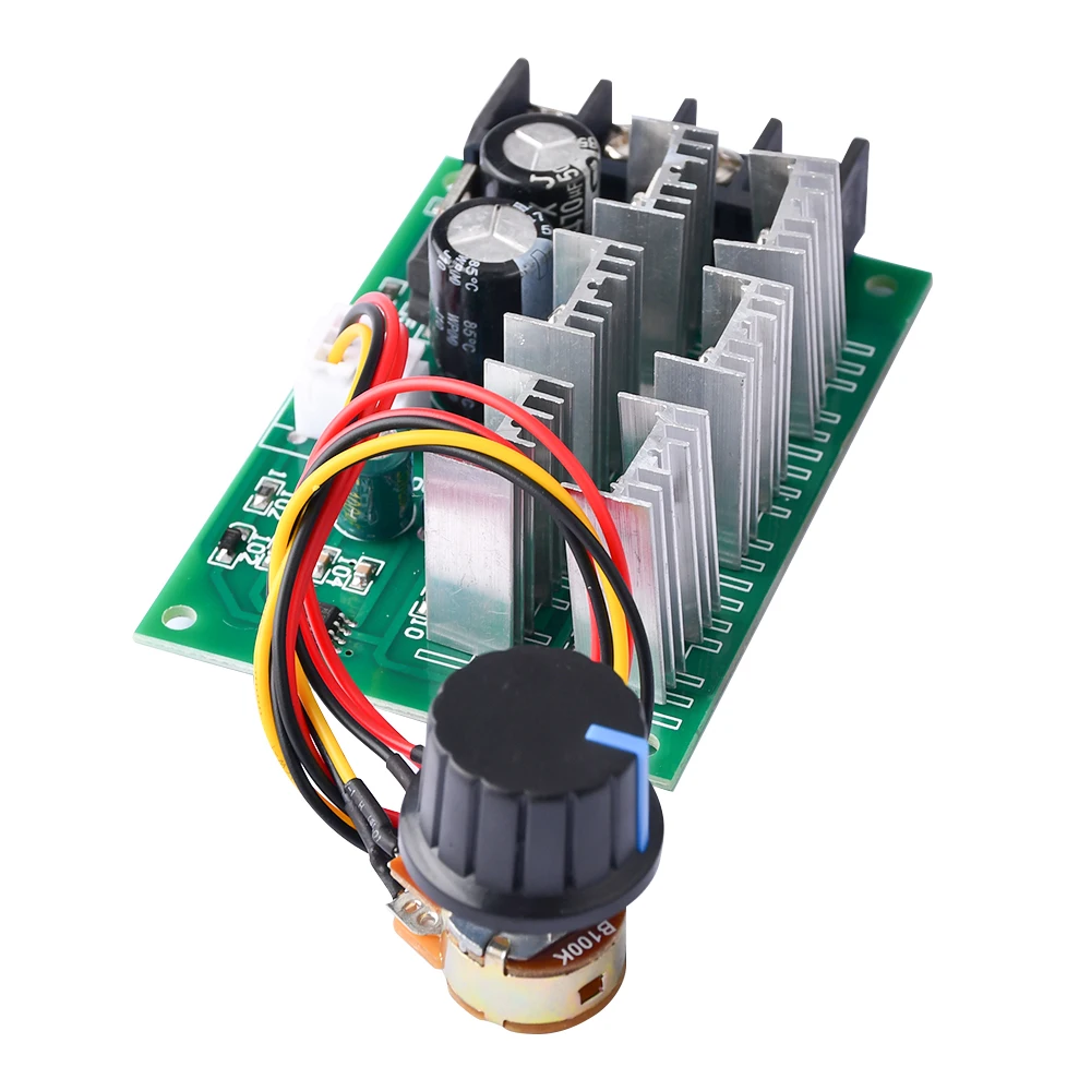 DC9-55V DC Motor Pump Speed Controller Driver 40A 2000W High Power ...