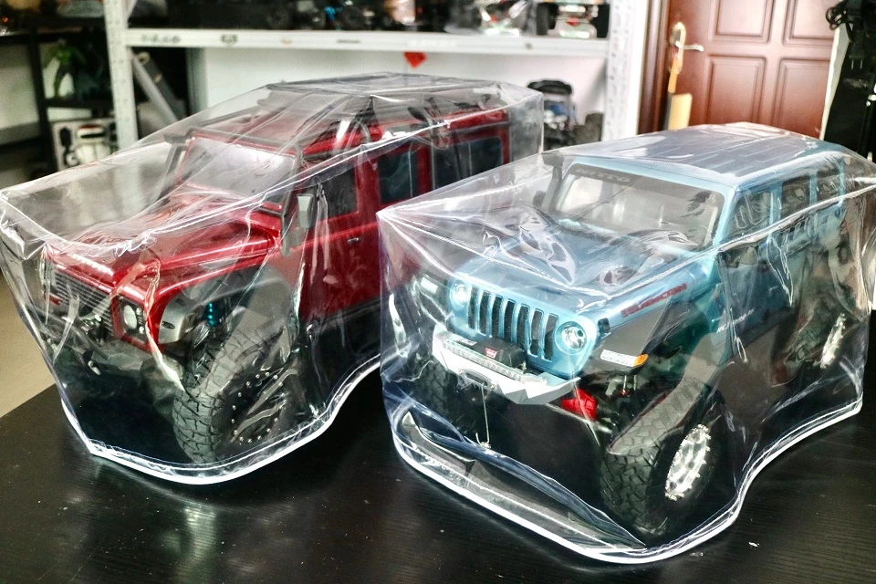 Defender Clear Dust Cover | Car Cover Crawler 1/10 | Rc Car Dust Cover ...