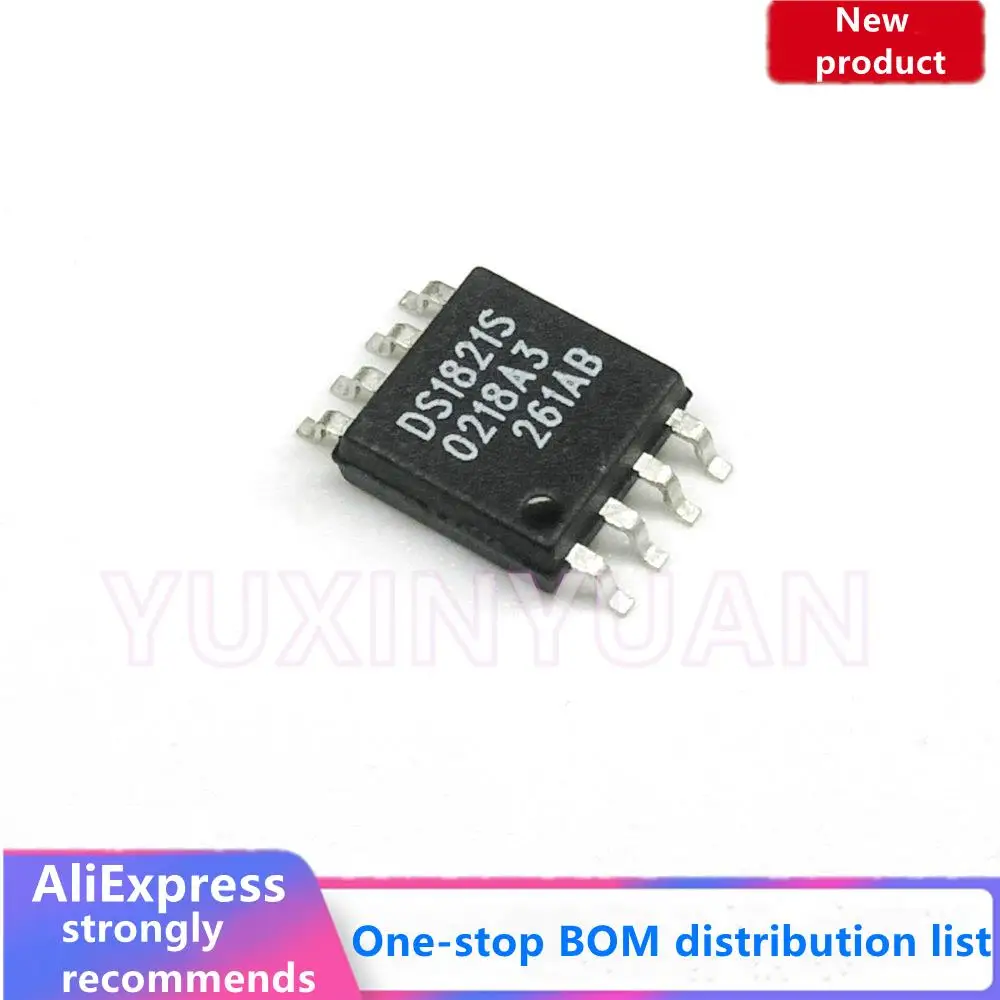 DS1821S DS1821 SOP 8 10 ピース/ロットプログラマブルデジタルサーモスタットと温度計|lot|lot lotlot ...