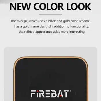 FIREBAT T8 Plus Mini PC Intel N5095 N100 CPU Desktop Computer 8GB 16GB ...