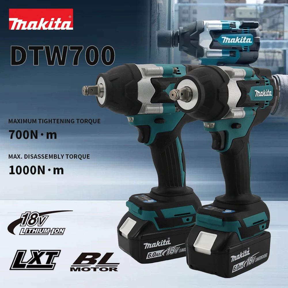 New-Makita-DTW700-18V-Brushless-Electric-Wrench-Cordless-Drill ...
