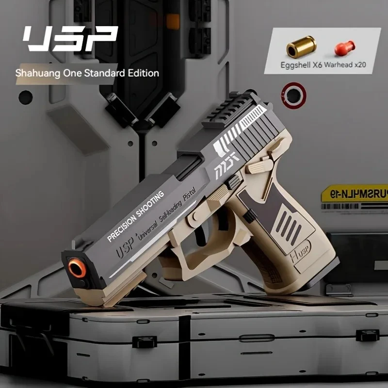 USP-Shell-Throwing-Pistol-Continuous-Firing-Airsoft-Blowback-Soft ...