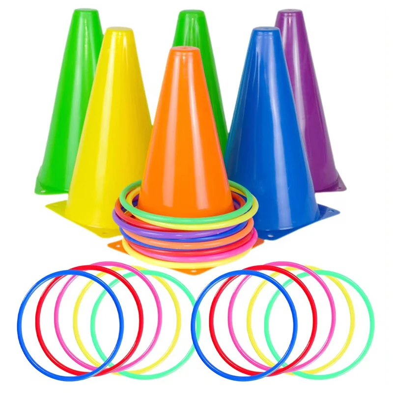 Plastic-Cones-Ring-Toss-Carnival-Outdoor-Games-Combo-Set-For-Kids-Park ...
