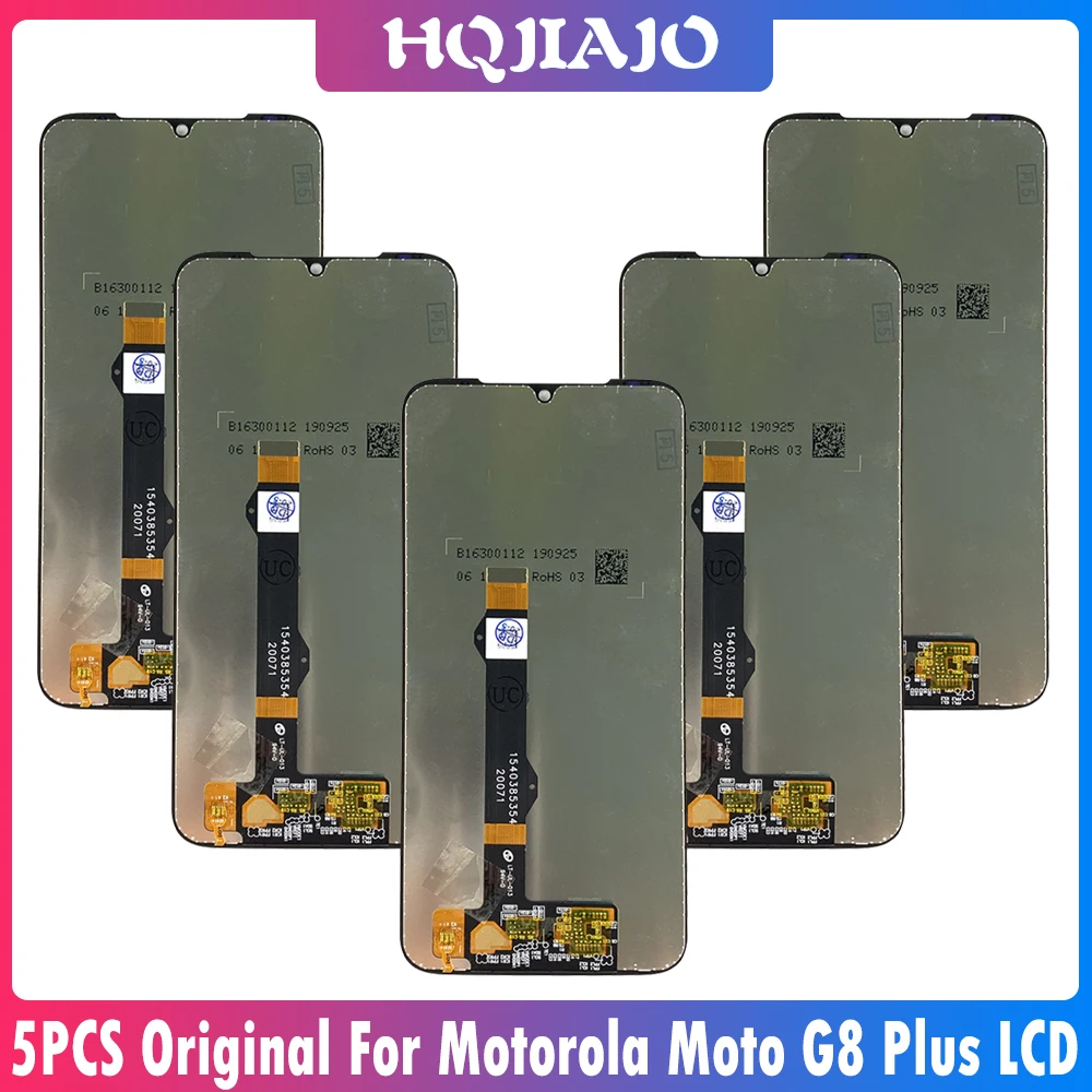 5pcs Original For Motorola Moto G8 Plus XT2019 XT2019 2 LCD Display ...