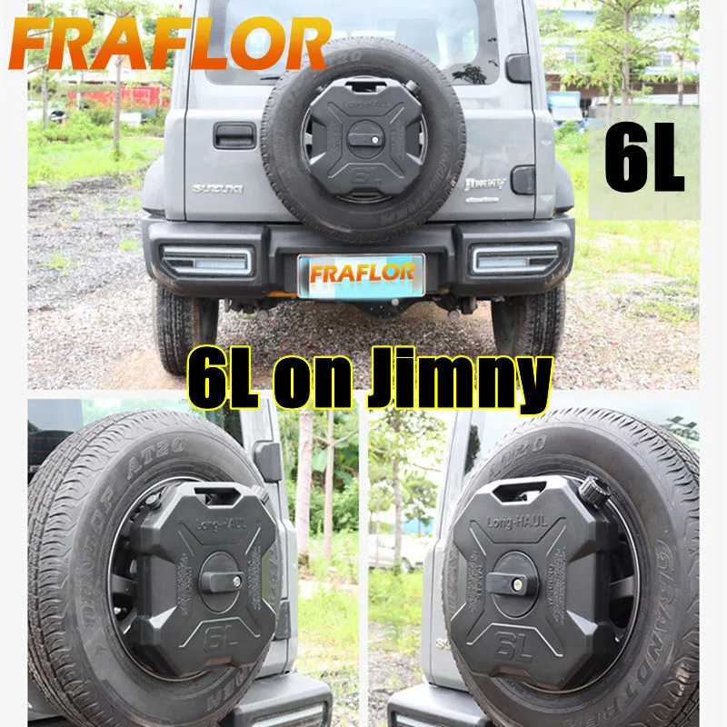 6L-10L-Jerrycan-Fuel-Tank-Spare-Tire-Bracket-Mounted-Oil-Petrol-Gas-Can ...