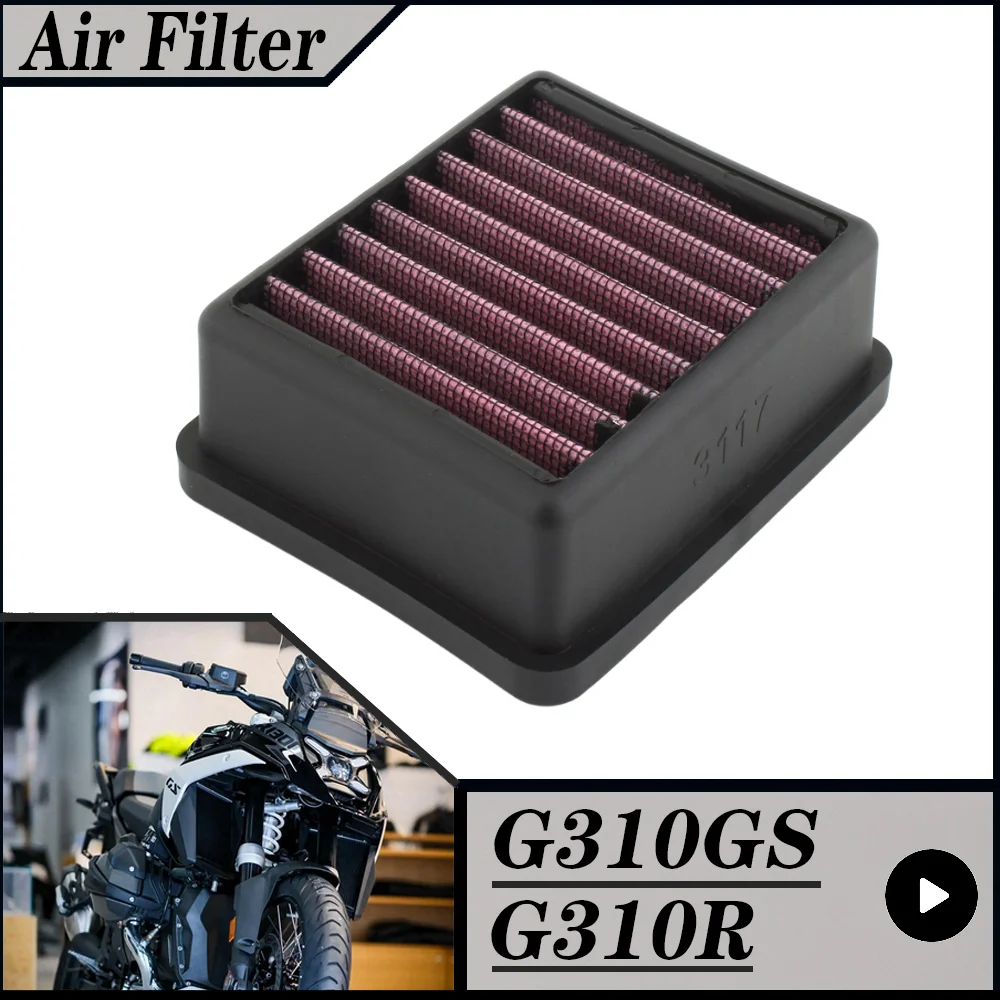 FOR BMW G310GS G310 GS G310 R 2018-2025 Motorcycle High Flow Air Filter ...