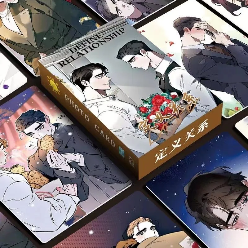 55-Pcs-Set-Korean-Manga-Define-the-Relationship-Lomo-Laser-Card-Karlyle ...