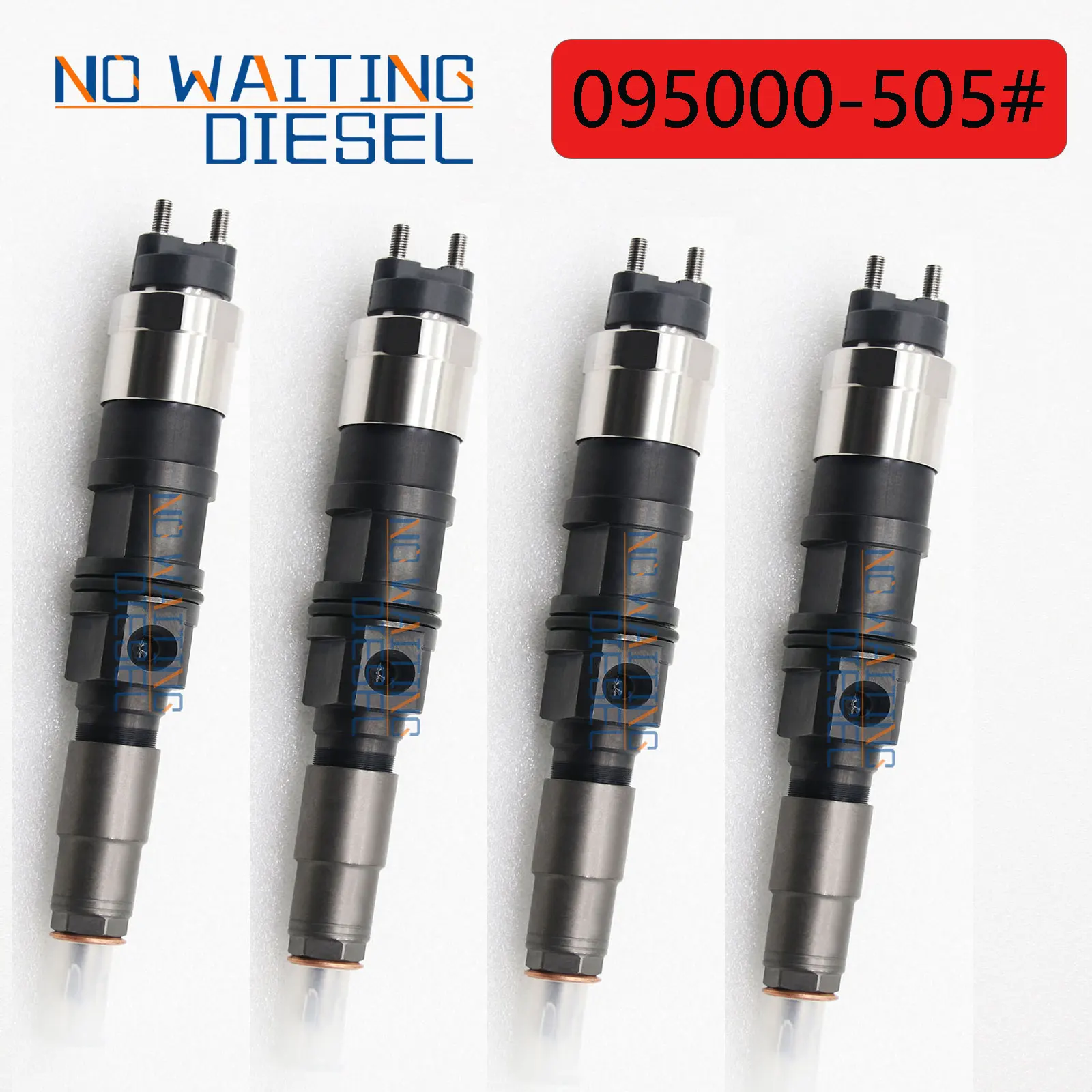4-PCS-095000-505-Common-Rail-Injector-RE507860-RE516540-RE519730 ...