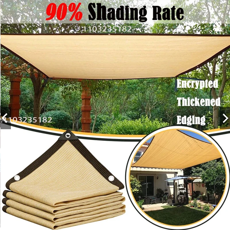 Outdoor-beige-shading-net-UV-protection-plant-antifreeze-shed-outdoor ...