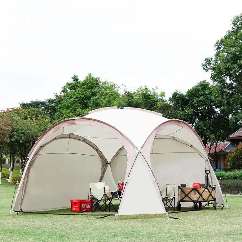 Outdoor-Camping-Portable-Hexagonal-Windproof-Rainproof-And-Sunproof ...