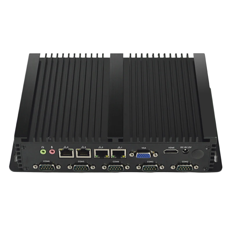 Mini PC Intel I3 I5 I7 with 6*RS232 6*COM 1*MINI PCIE Fanless Embedded ...