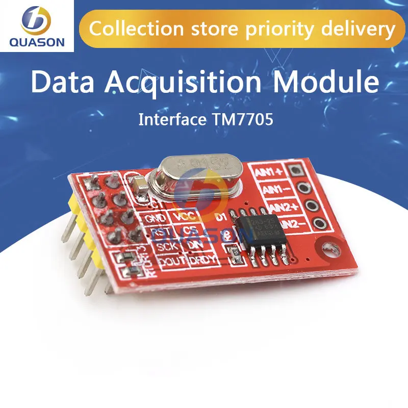 AD7705-Dual-16-bit-ADC-Data-Acquisition-Module-Input-Gain-Programmable ...