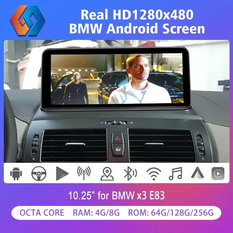 Car-Radio-With-Android-Screen-For-BMW-X3-E83-GPS-Navigation-Multimedia ...