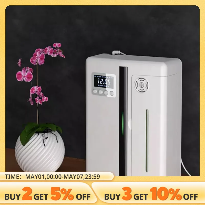 160ml-Waterless-Scent-Diffuser-Bluetooth-Wall-Mounted-Fragrance-Machine ...