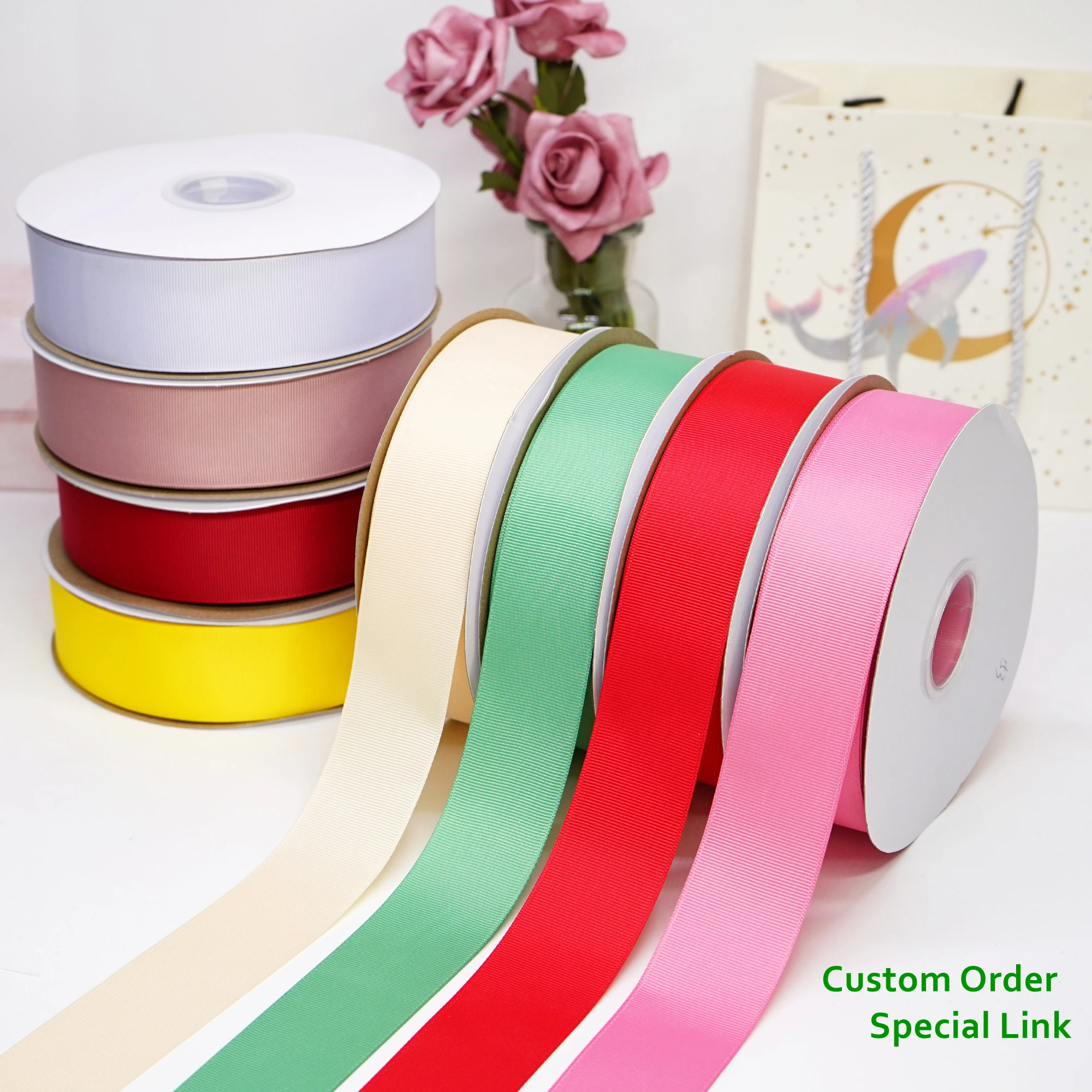Custom Printed Grosgrain Ribbon For Our Catalog Designs Craft Supplies ...