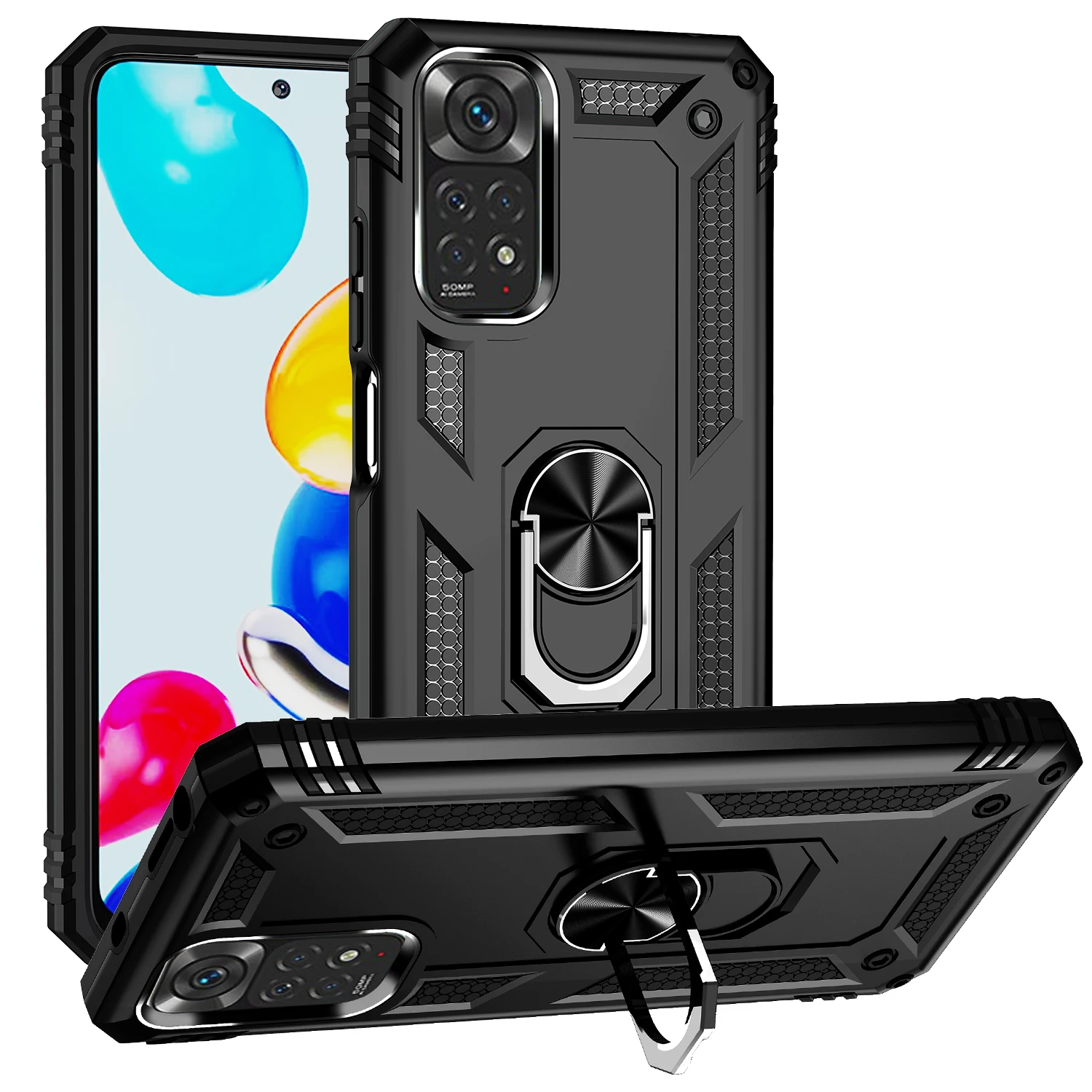 Shockproof-Armor-Bumper-Case-For-Xiaomi-Redmi-Note-12-11-10-9-Pro-11S ...
