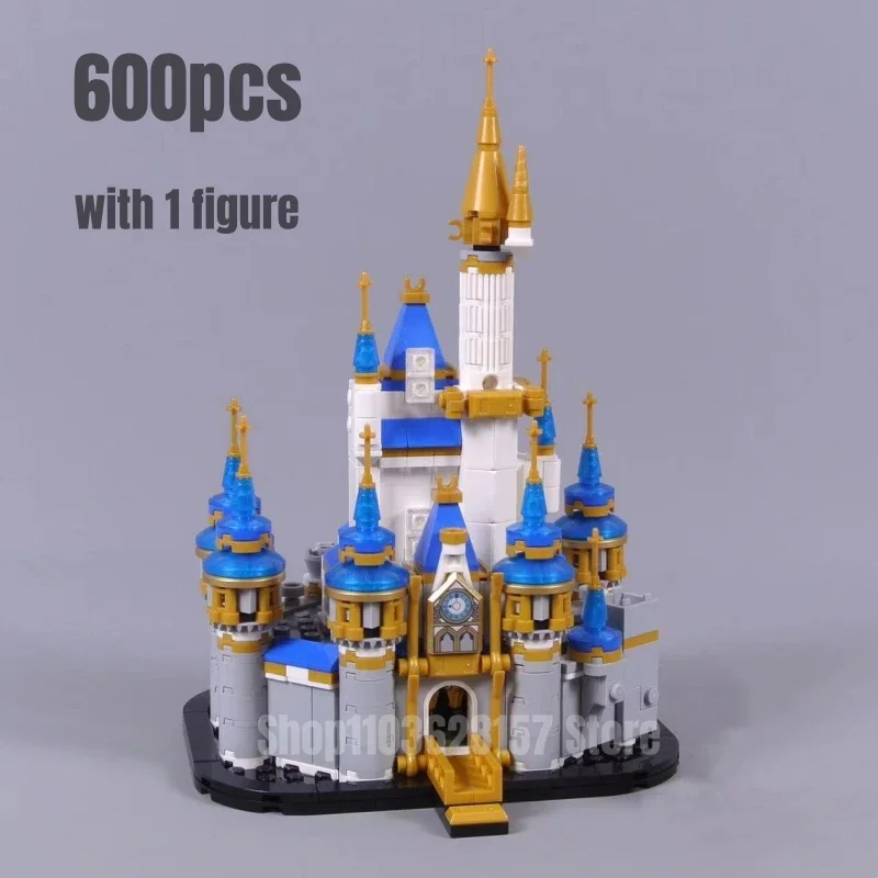 600 peças mini blocos de construção de castelo 40478 tijolo amigo ...