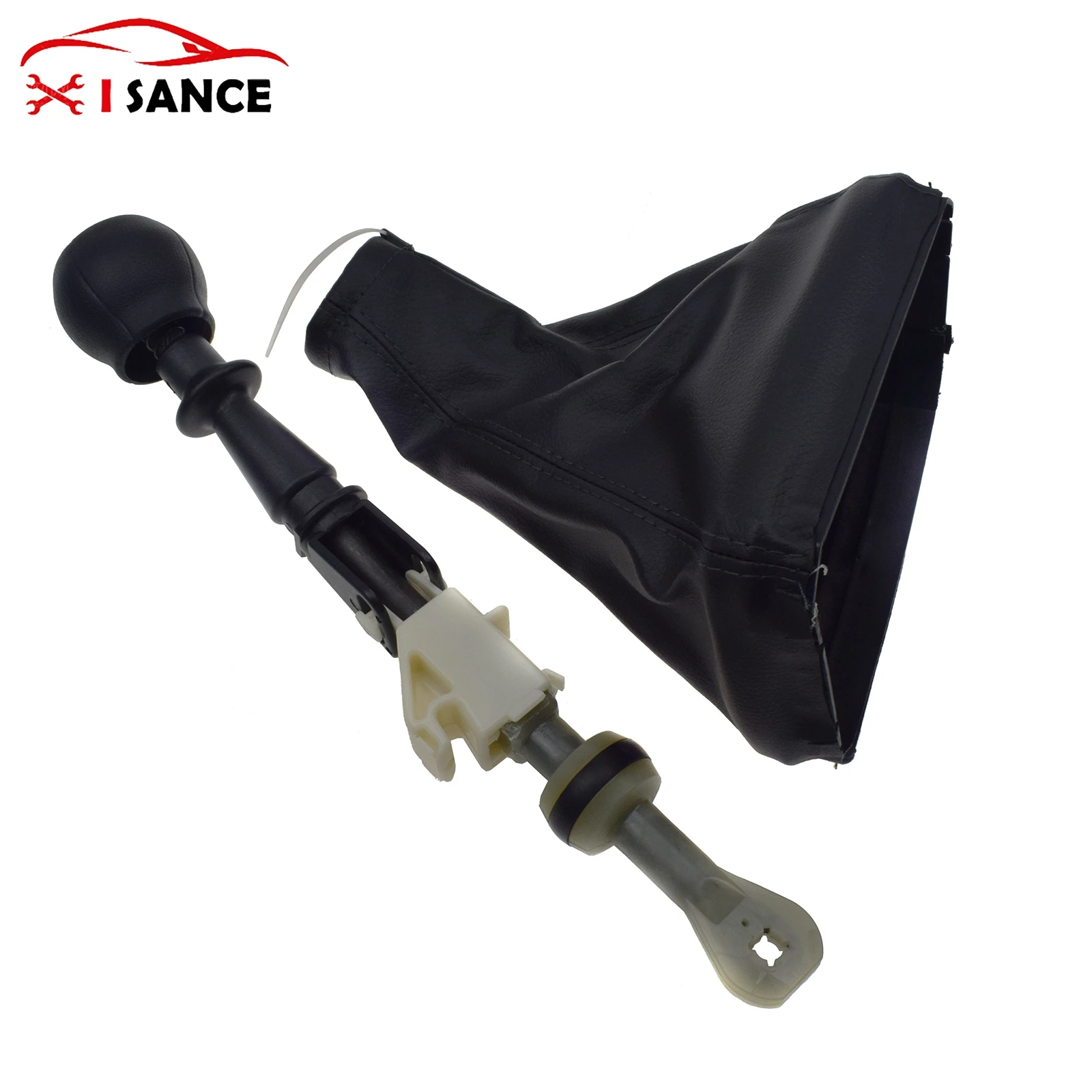 ISANCE-perilla de palanca de cambios de 5 velocidades, arranque para ...