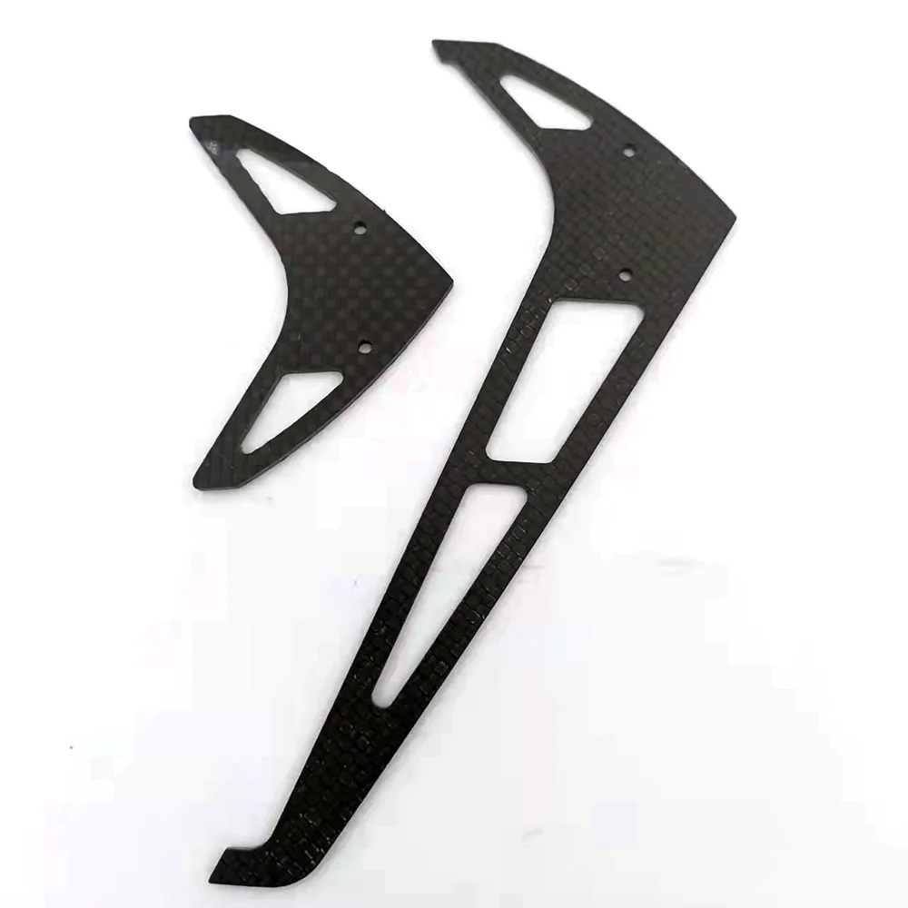 500-Carbon-Fiber-Horizontal-Vertical-Tail-Fin-for-Align-Trex-500-RC ...
