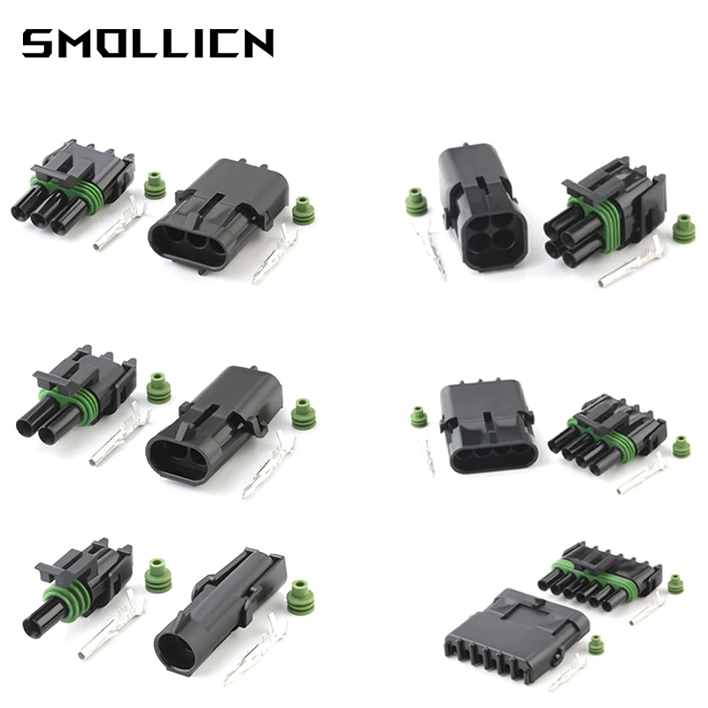 1-Set-1-2-3-4-6-Pin-Delphi-12010717-12015793-Haltech-MAP-TPS-Waterproof ...