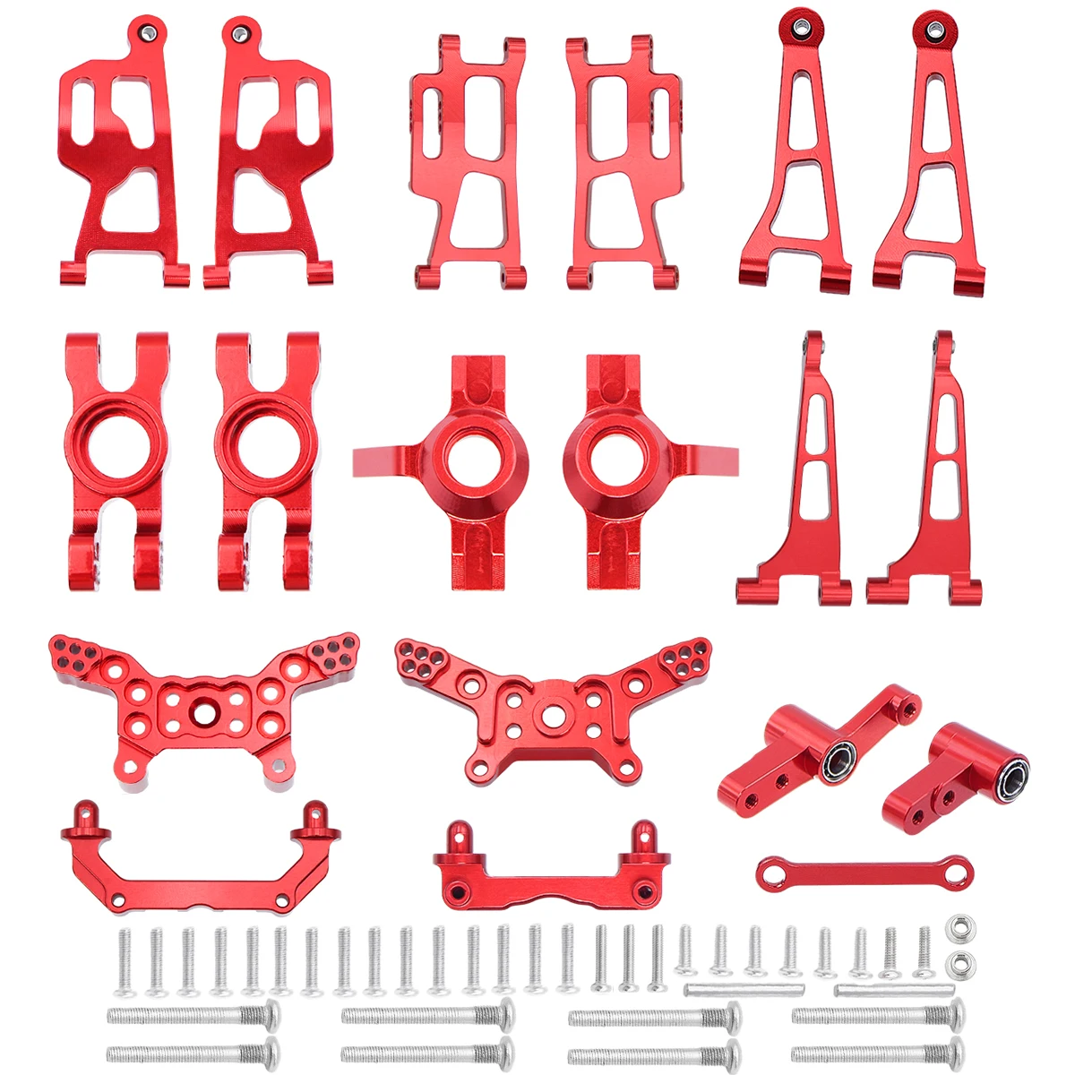 Mjx-14210-14209-H14BM-Metal-Steering-Cup-Upper-Lower-Swing-Arm-Set-Shock-Tower-Bracket-Body.jpg