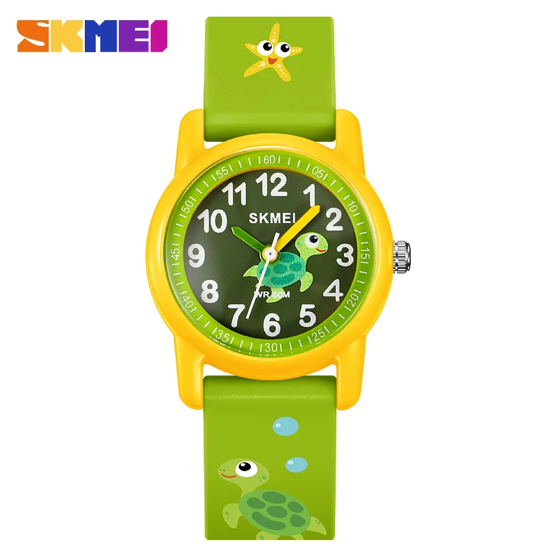 SKMEI-50M-Waterproof-Children-s-Quartz-Watch-Cartoon-Watches-Small-Dial ...