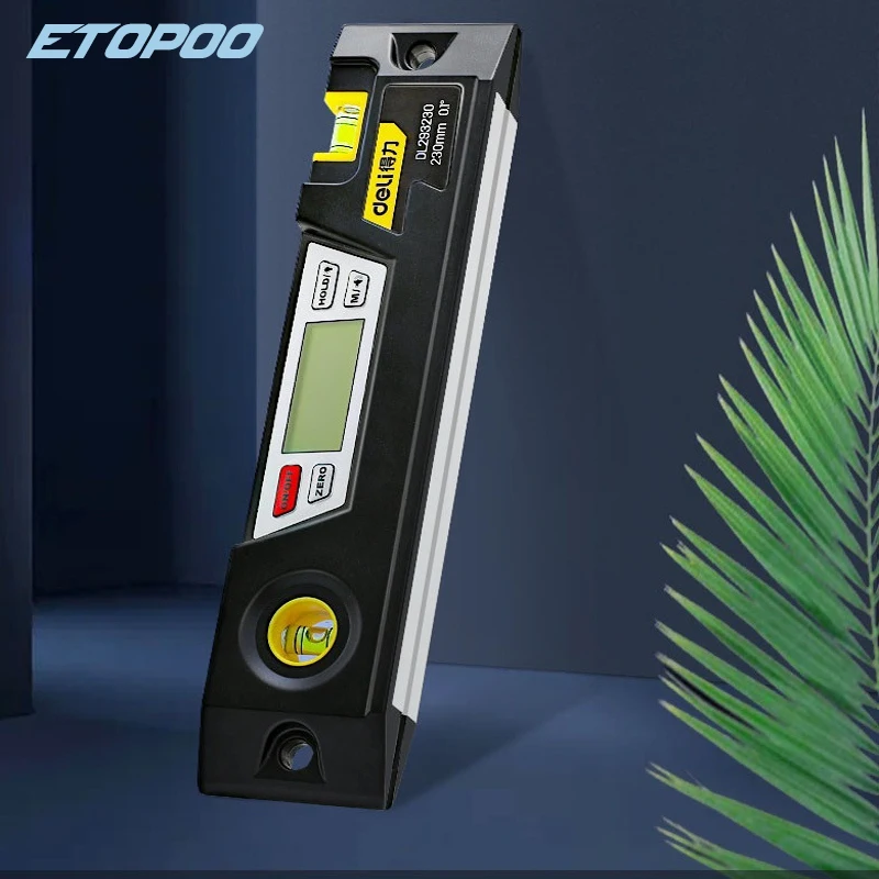 230mm-Digital-Level-Ruler-Protractor-Angle-Finder-Inclinometer-Bubble ...