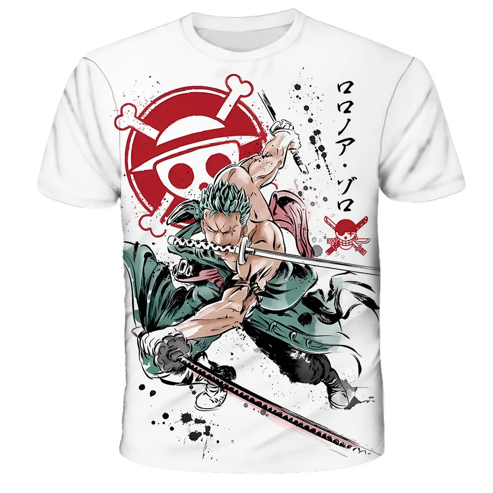 Japanese-anime-One-Piece-cartoon-children-s-adult-3D-printed-top-T ...