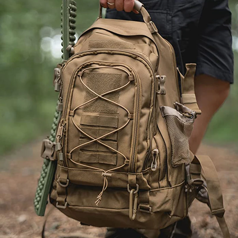 Large-Capacity-Military-Tactical-Backpack-Army-Assault-Rucksack-Outdoor ...