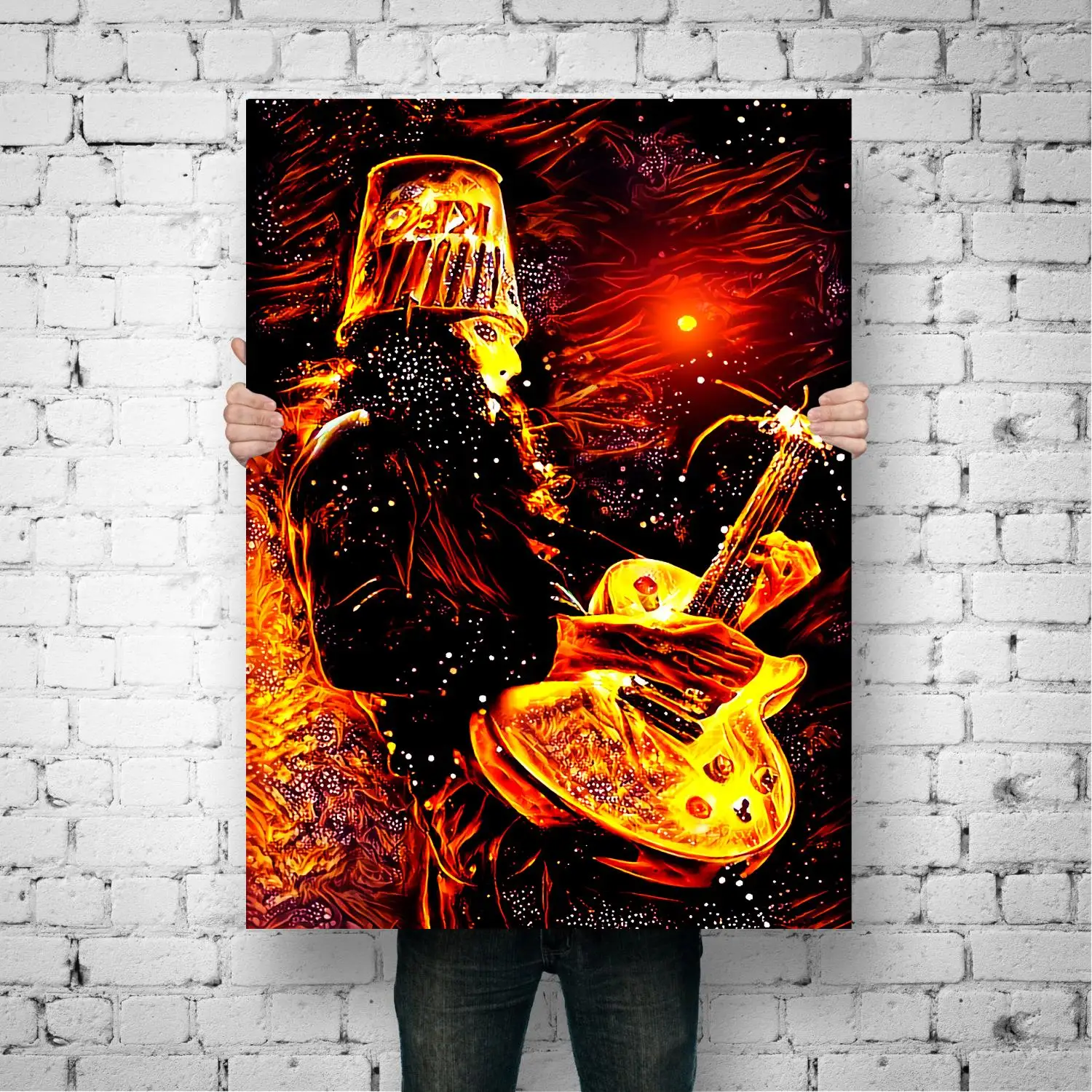 Buckethead Poster
