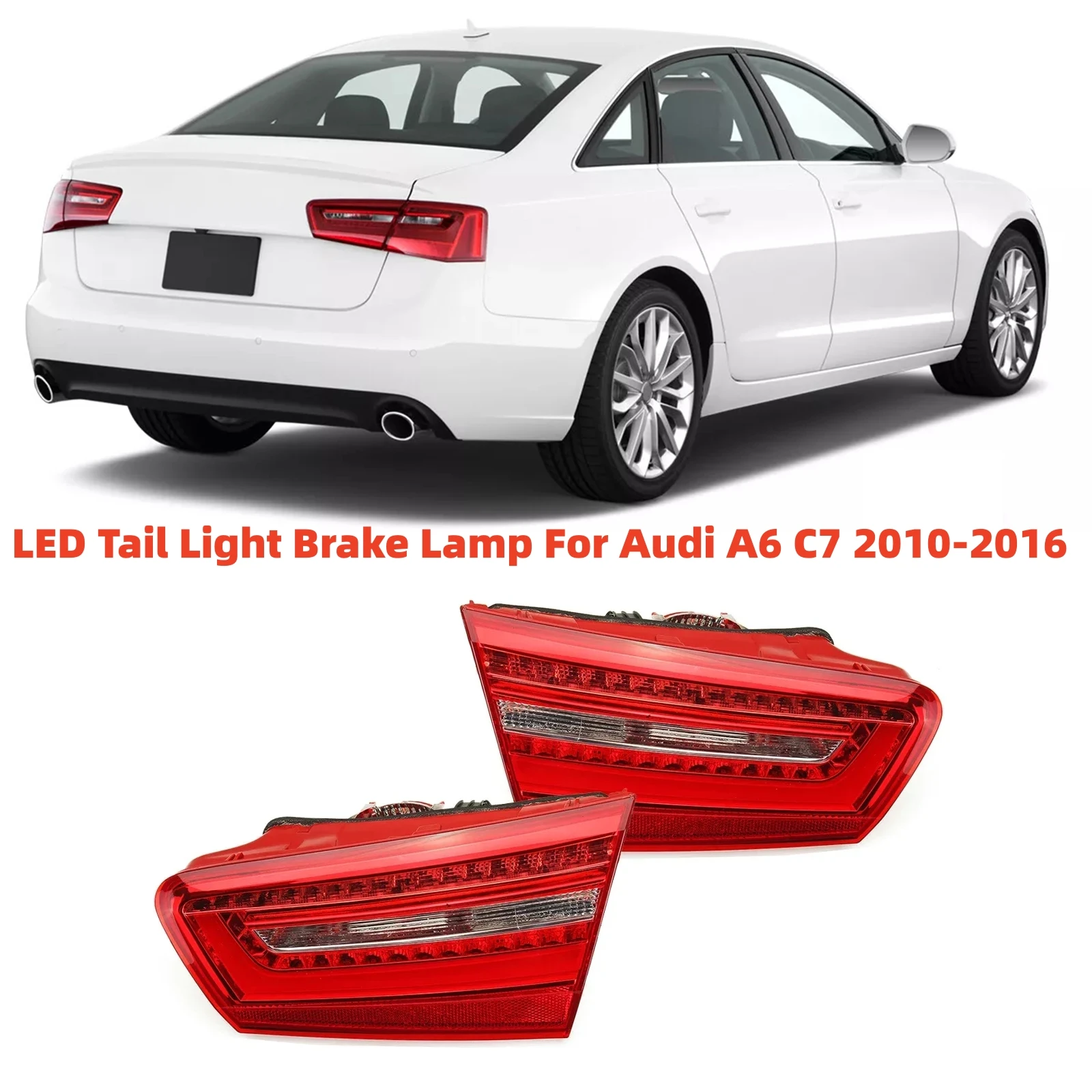 LED-Car-Rear-Tail-Light-Brake-Lamp-For-Audi-A6-C7-2010-2016-4GD945093 ...