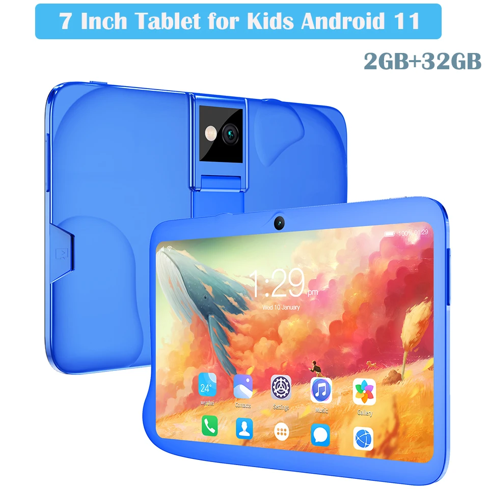 Learning-Tablet-for-Kids-Android-11-2GB-32GB-7-Inch-Kids-Tablet-Toddler ...