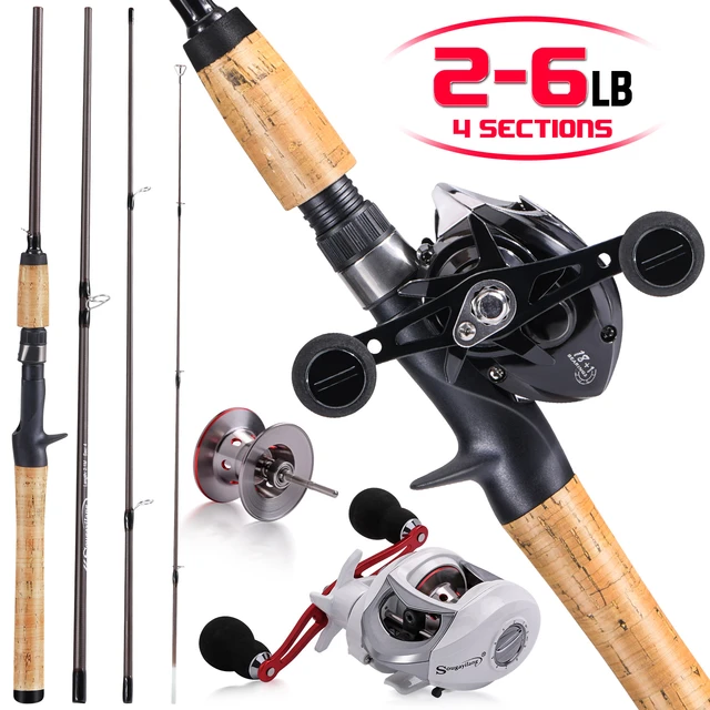 Baitcast Reel And Rod Combo