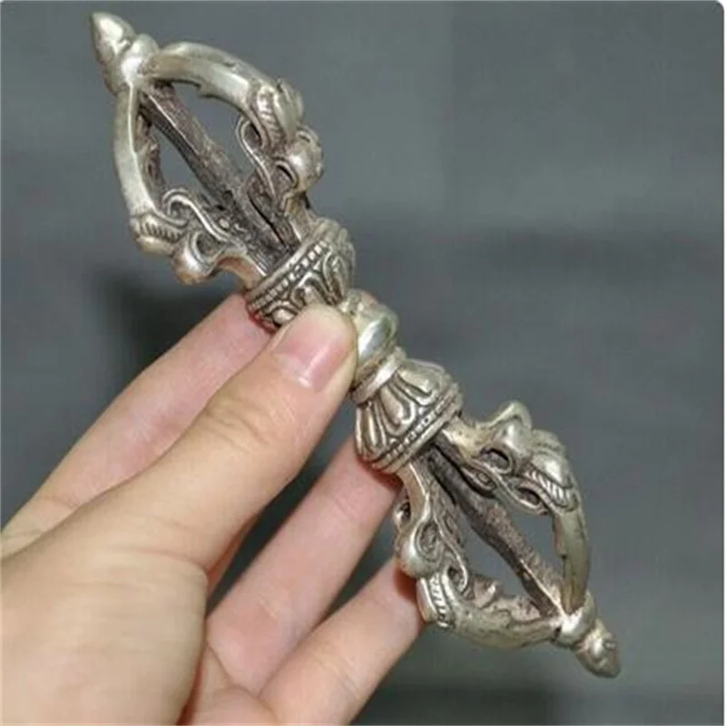 Buddhism-temple-Tibetan-silver-Dorje-Vajra-Dorje-Phurpa-Dagger-Talisman ...