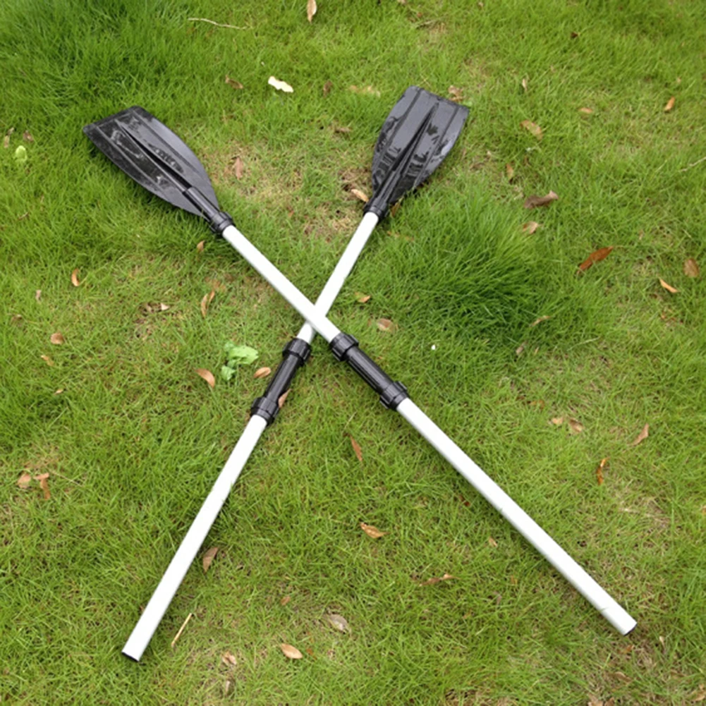 2 Pack Marine Boat Kayak Paddle Oars Aluminum Alloy Detachable Single ...
