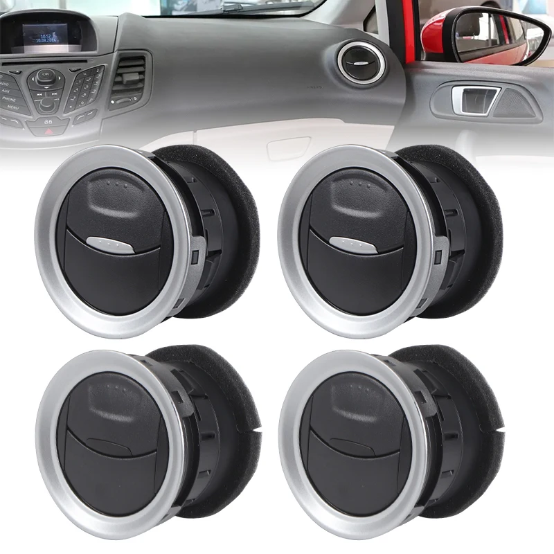1/2/4pcs Air Vent Grille Diffuser Air-Conditioning Outlet For Ford ...