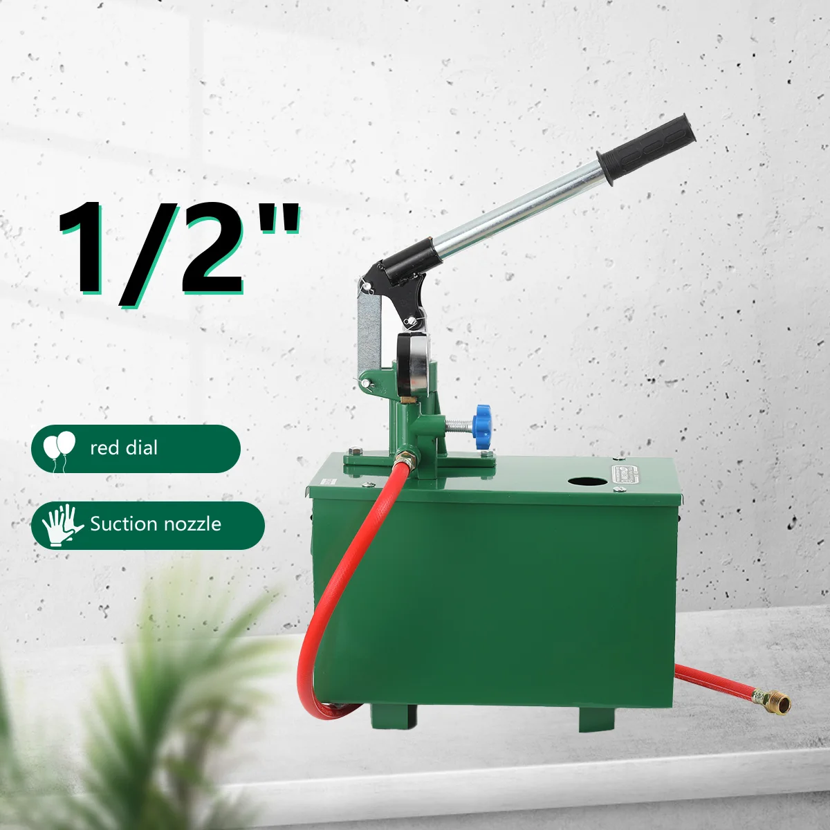 60KG 6MPA Pressure Testing Hand Pump Manual Pressure Test Pump Pipeline ...