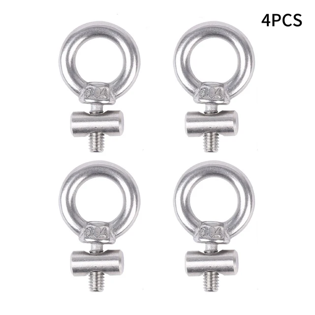 2/4/6/8pcs M4 Lifting Eye Nut Fastener Tent Stopper Track Mount Tie ...