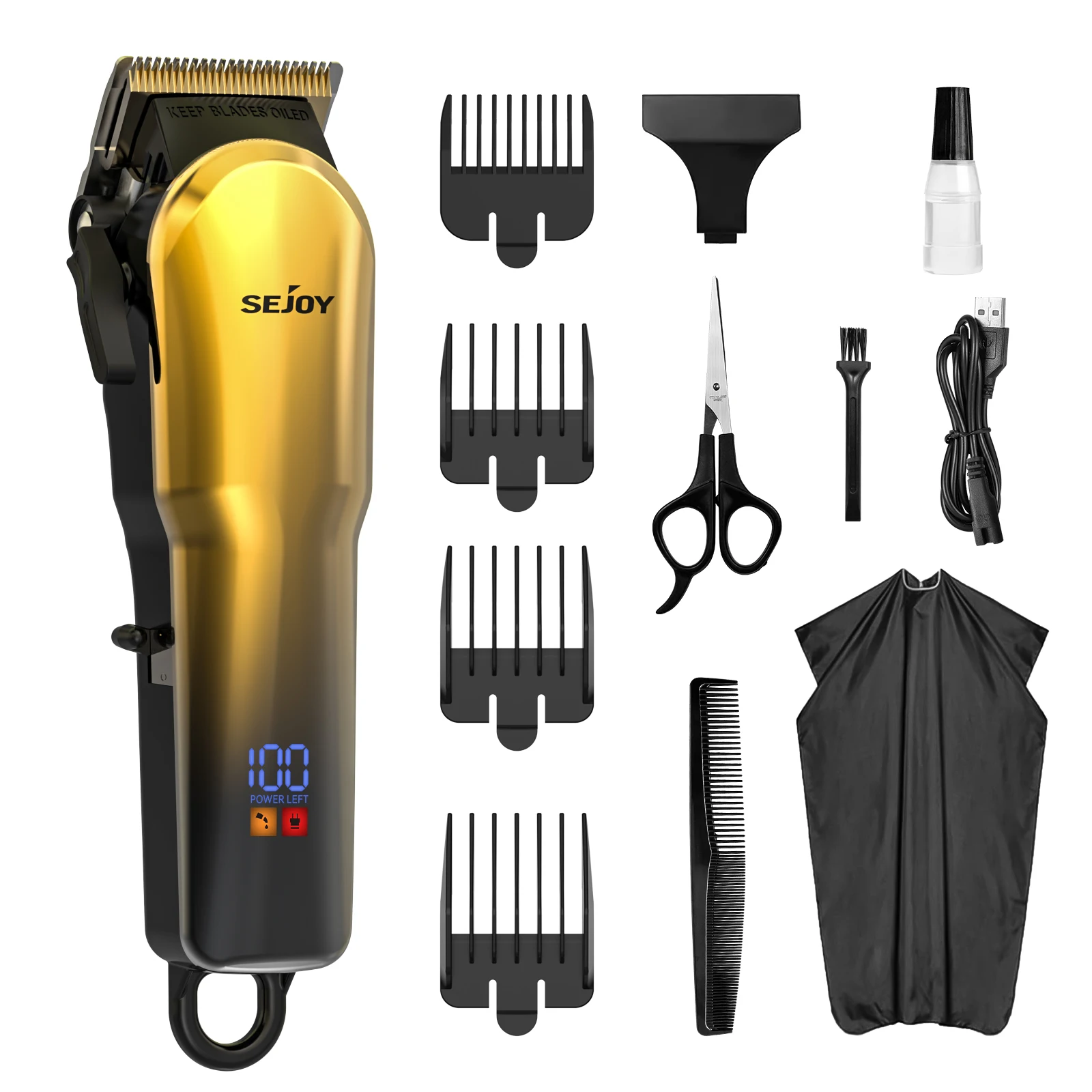 Sejoy-Professional-Hair-Cutting-Machine-Hair-Cutting-Kit-Cordless ...