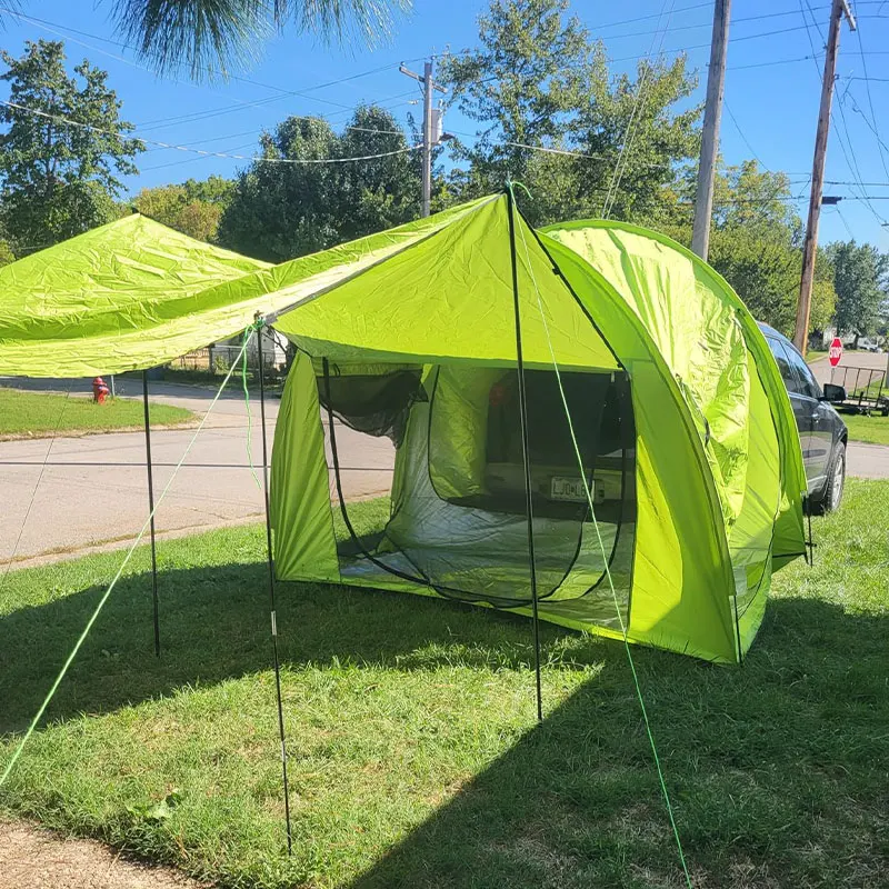 High-Quality-Camping-Tent-for-SUV-with-4-person-Double-layer-including ...