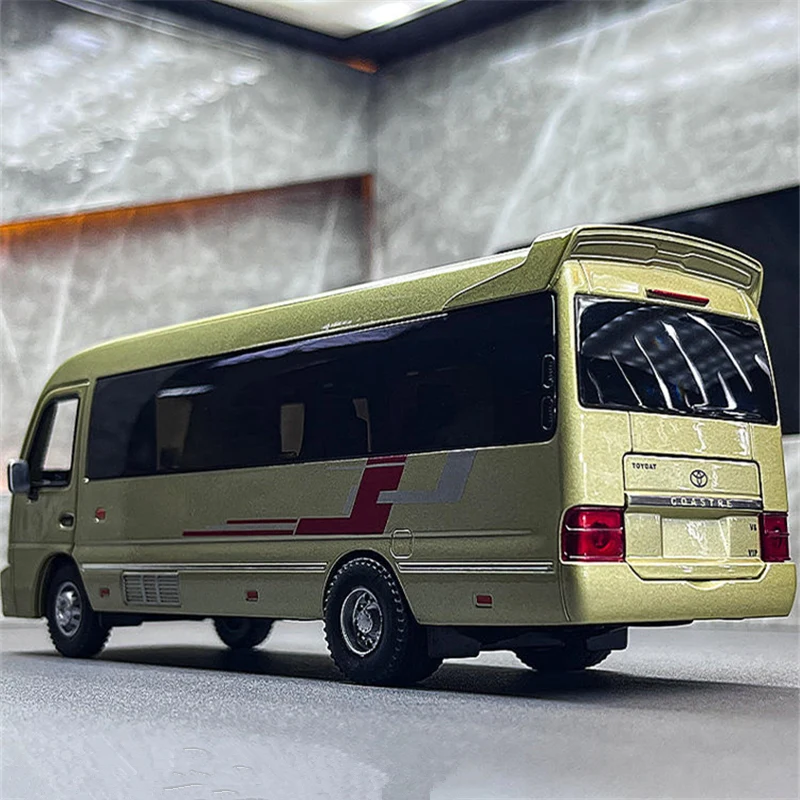 1-32-Coaster-Alloy-Luxy-Bus-Car-Model-Diecasts-Metal-Passenger-Coach ...